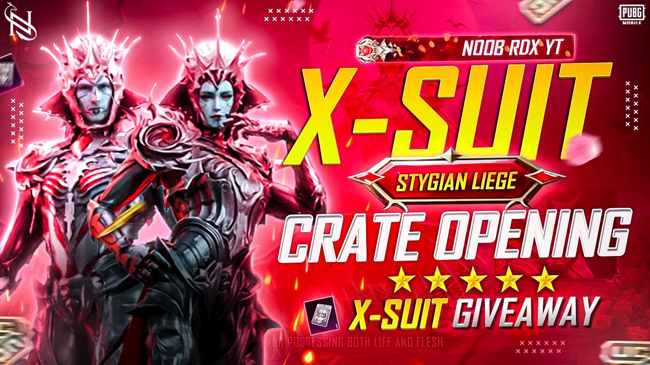 X Suit Giveaway Live | New X Suit Crate Opening | Scarlet Covenant ...