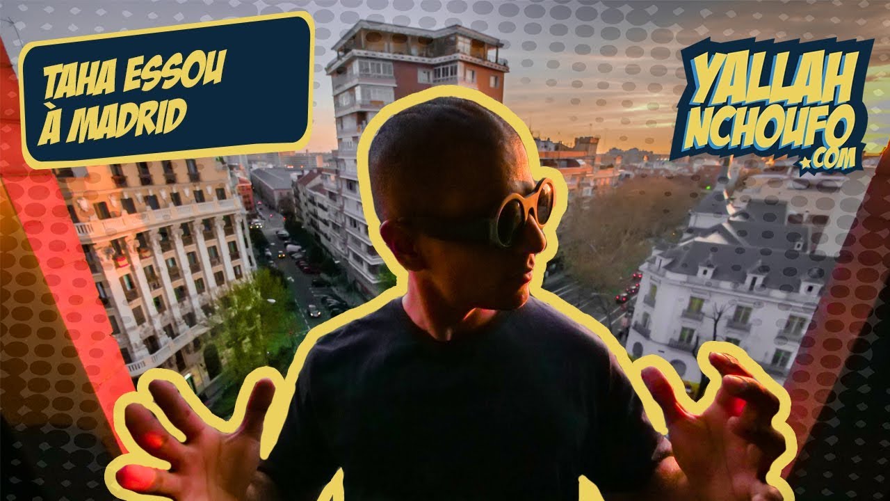 VLOG 1 ⎜Taha Essou: en route vers Madrid⎜طه أسو: في الطريق إلى مدريد ...