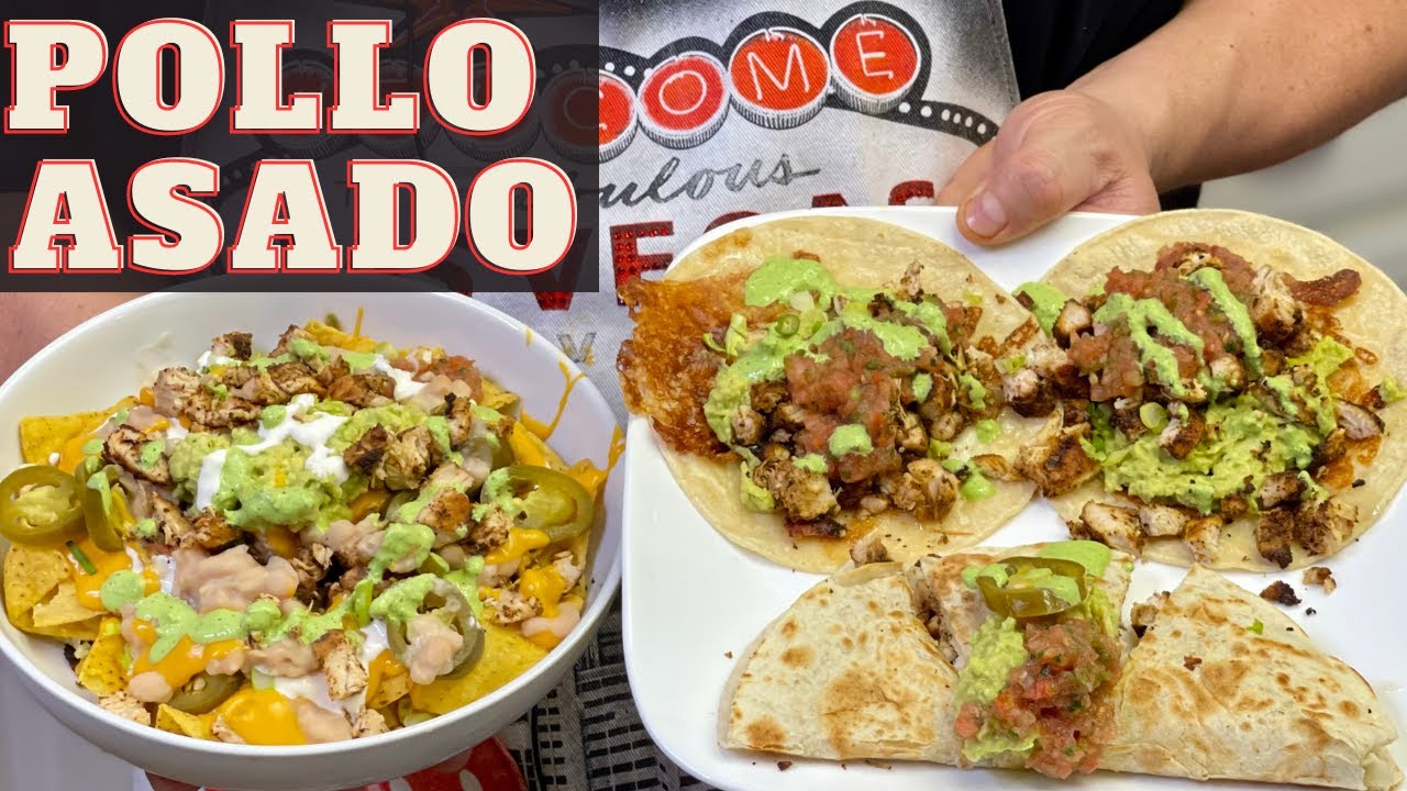 Grilled Chicken | 3 Different ways to make Pollo Asado - YouTube