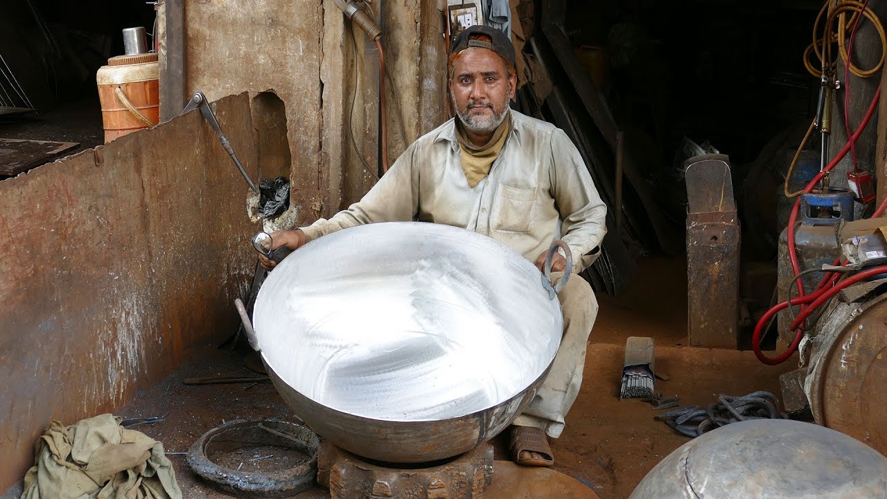 Pan Making by Hard Worker Using Wonderful Skills - YouTube