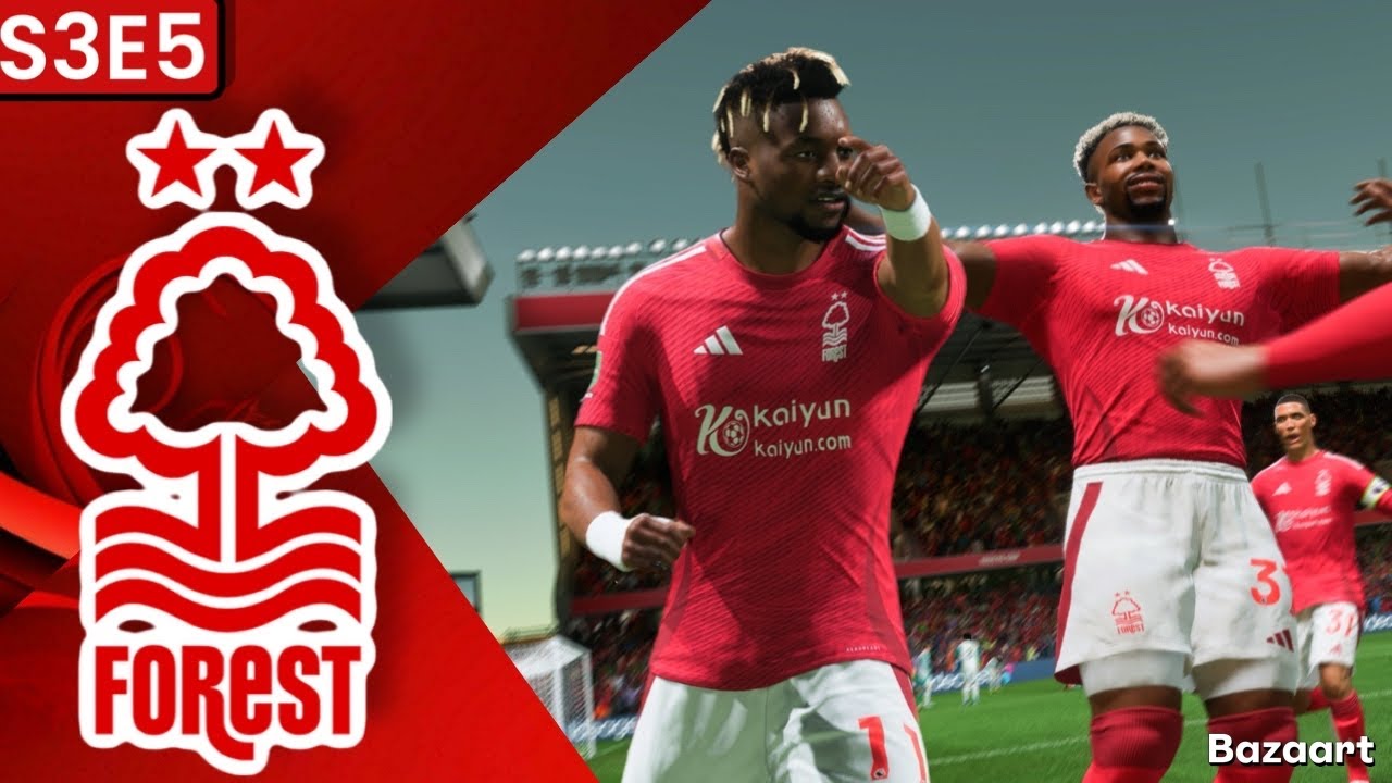BEST Forward Lineup In EUROPE 🎩 | FC25 Nottingham Forest Career Mode ...
