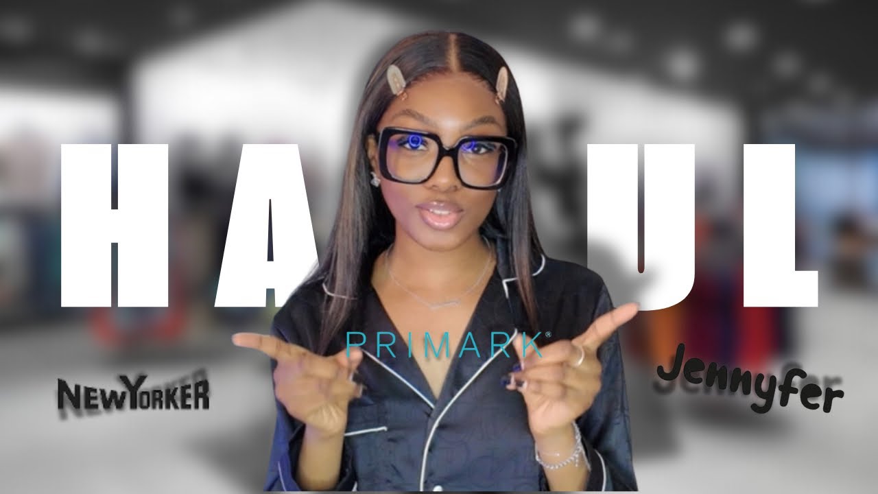 HAUL SIMPLE AVEC DES BASIC: Primark ,Jennyfer, New Yorker🛍️ - YouTube