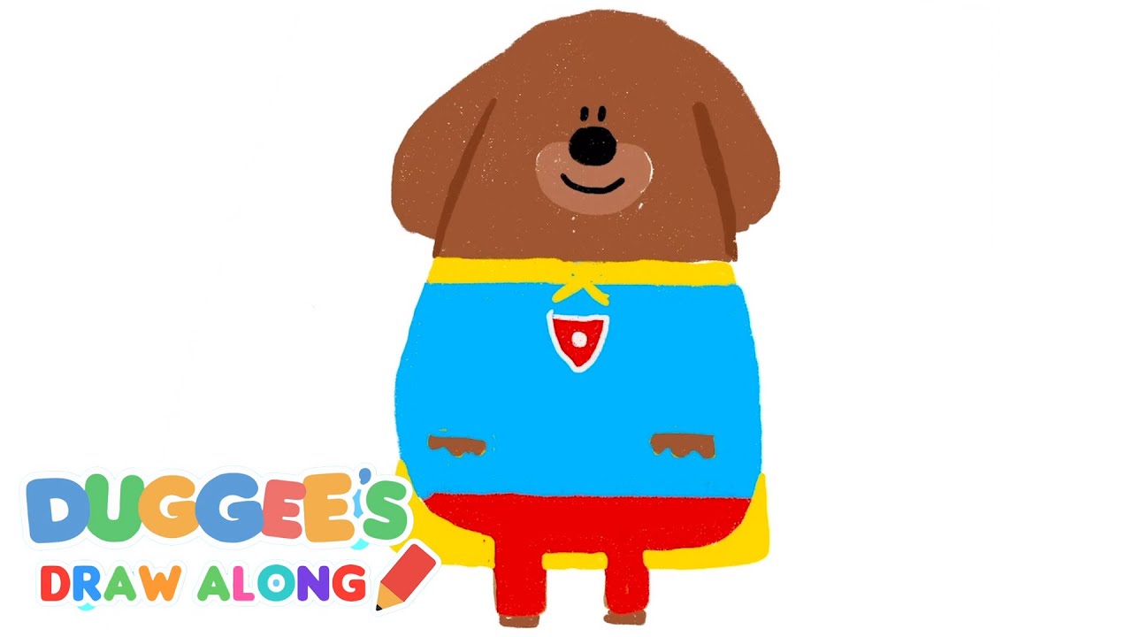 Duggee Draw Along Marathon | 1 HOUR! | Hey Duggee Official - YouTube