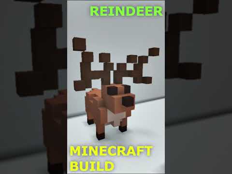 Reindeer | Minecraft Build - YouTube
