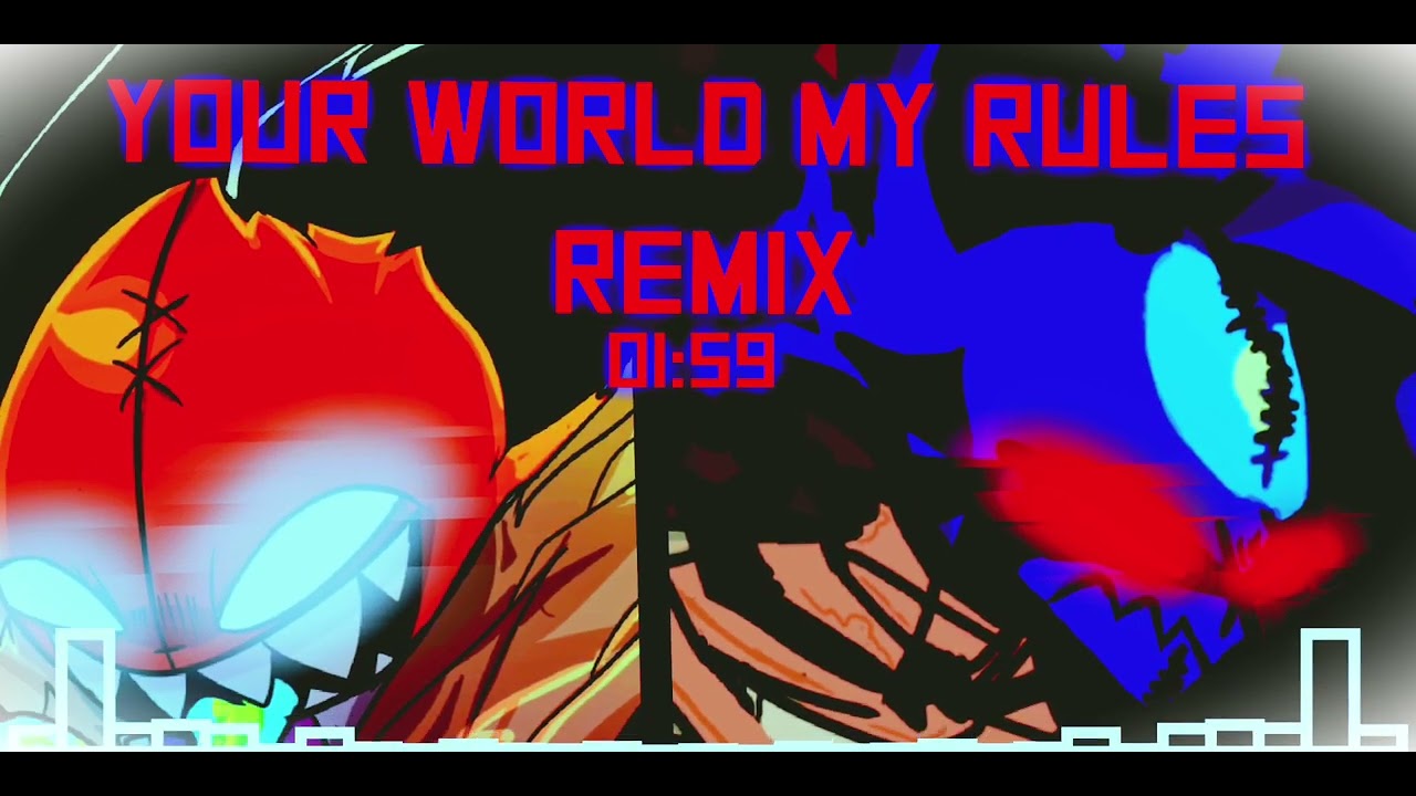 YOUR WORLD MY RULES - REMIX [FNF MASK GAME] - YouTube