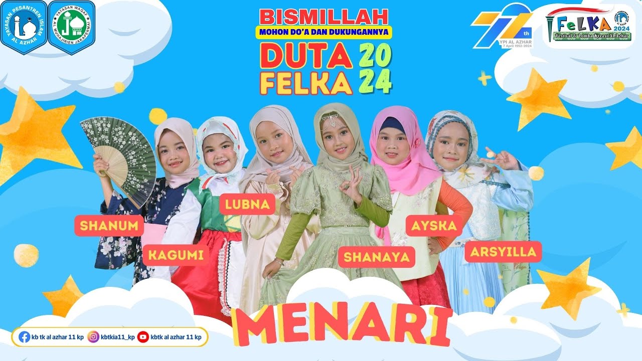 Juara 2 Lomba Menari | Festival & Lomba Kreasi Al Azhar (FelKa) 2024 ...
