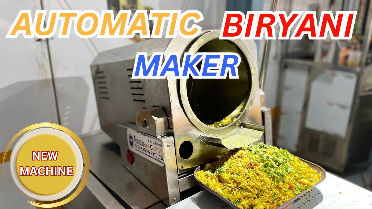 Biryani machine || बिरयानी मशीन || New machine 2023 #biryani # ...