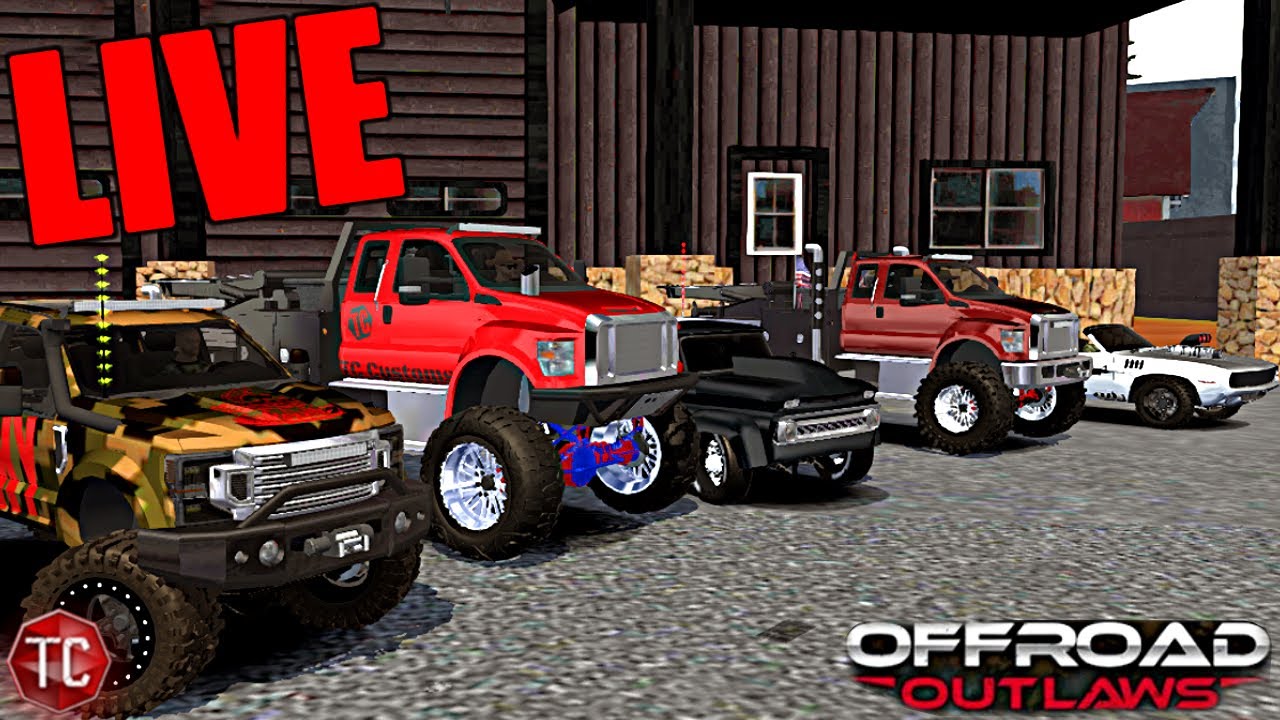 Offroad Outlaws LIVE: NEW UPDATE! NEW DRAG CARS!? TRUCK MEETS, RACING ...