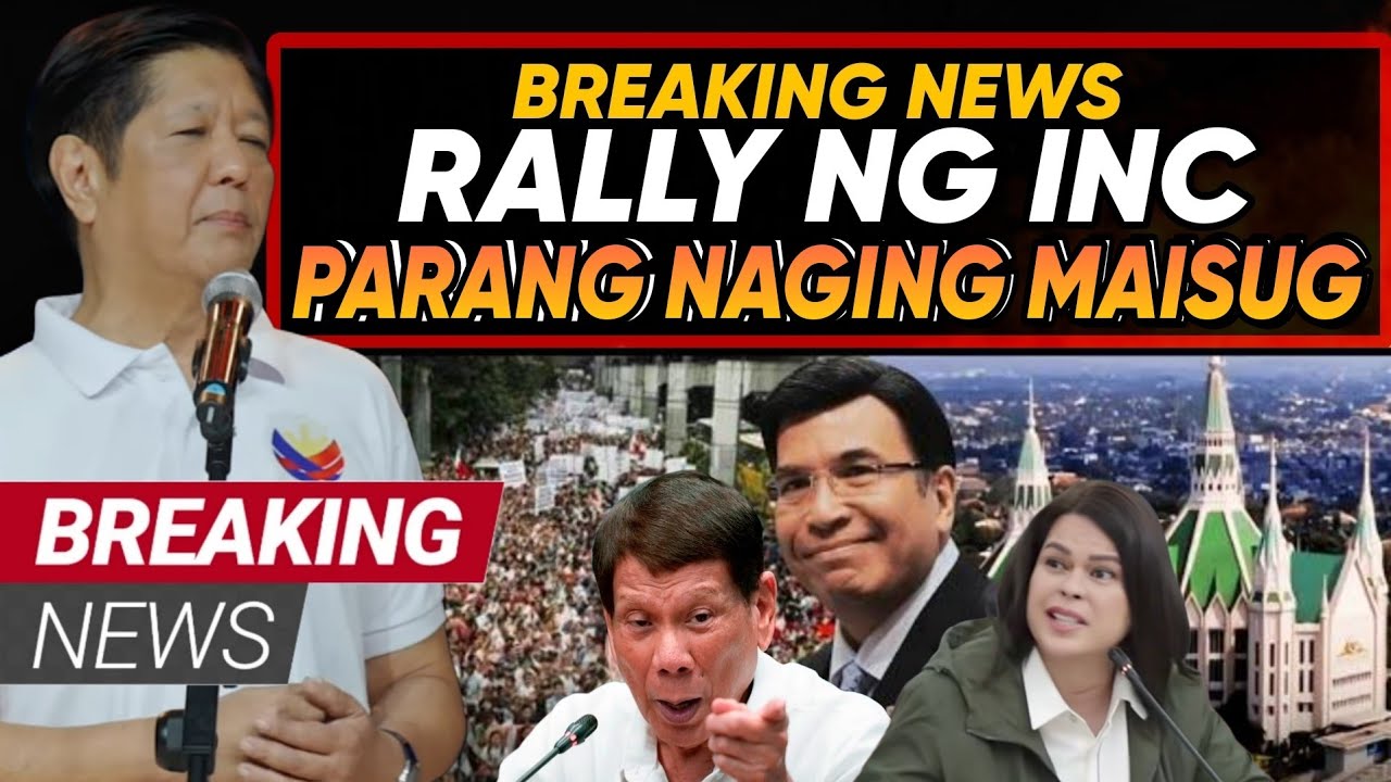HETO NA PBBM RALLY NG INC BAKIT PARANG MAIIBA NGAYON - YouTube