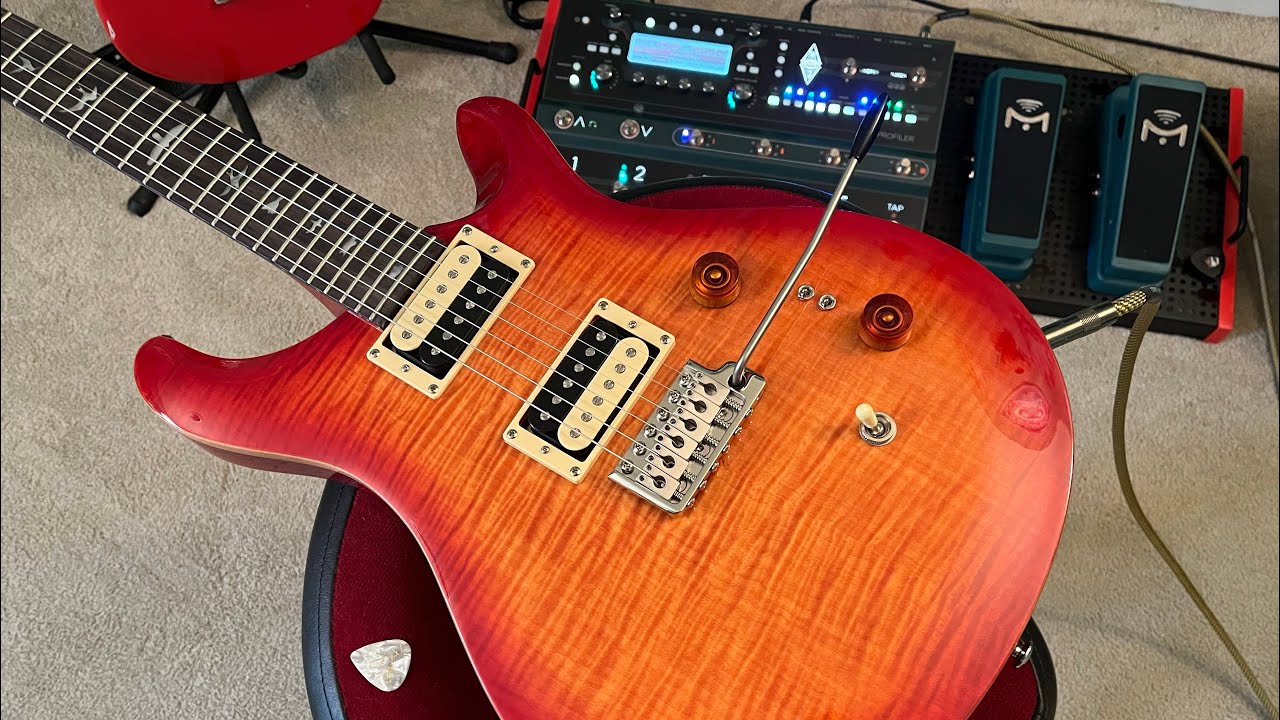 My first PRS SE 24-08! Quick clip through my Kemper Stage - YouTube