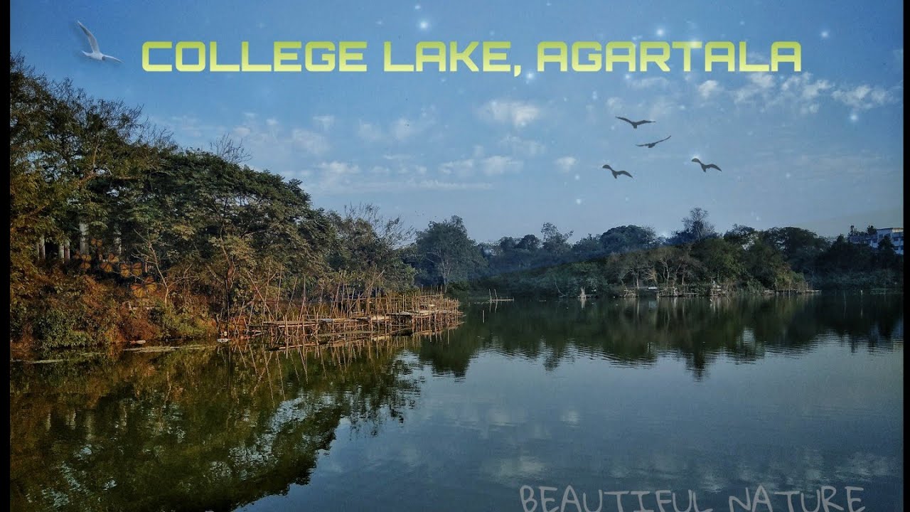 AGARTALA || BEAUTIFUL PLACE || MBB COLLEGE LAKE || NATURES BEAUTY ...