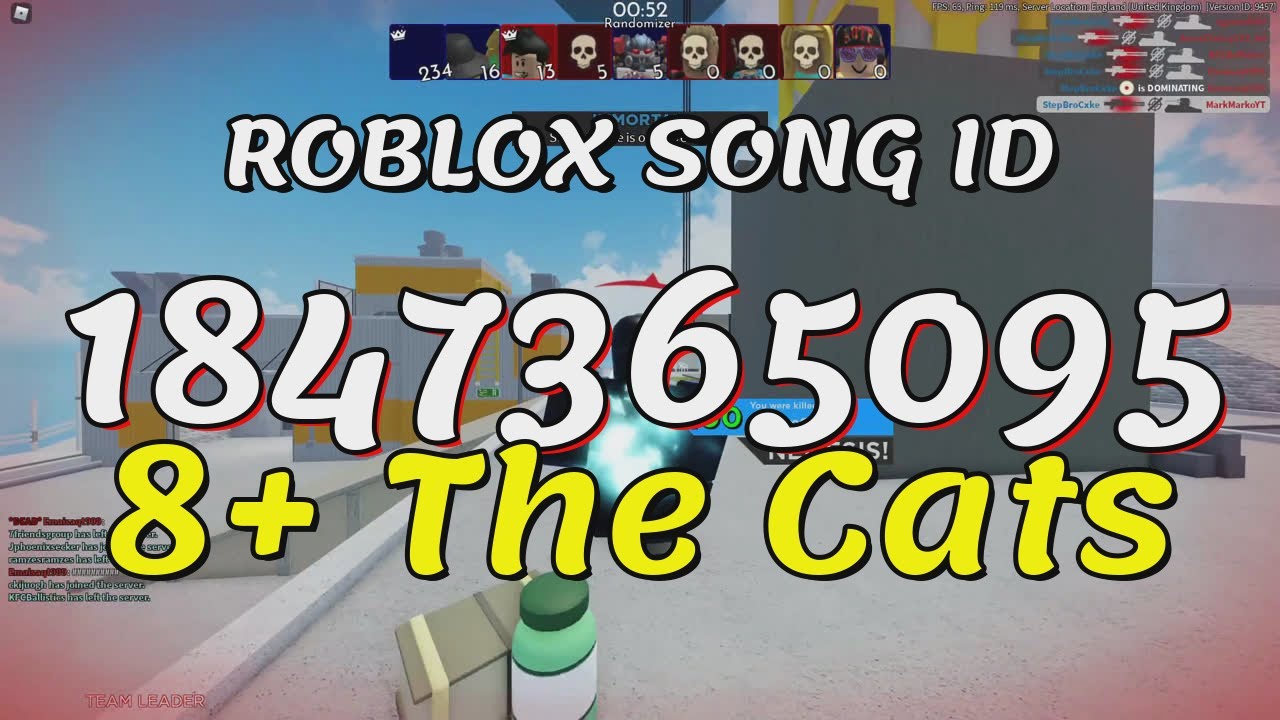 8+ The Cats Roblox Song IDs/Codes - YouTube
