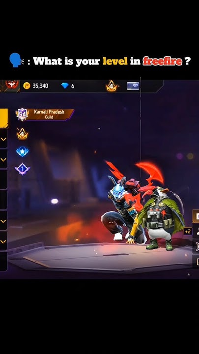 What is your level in free fire ☠️#foryou #foryourpage # ...