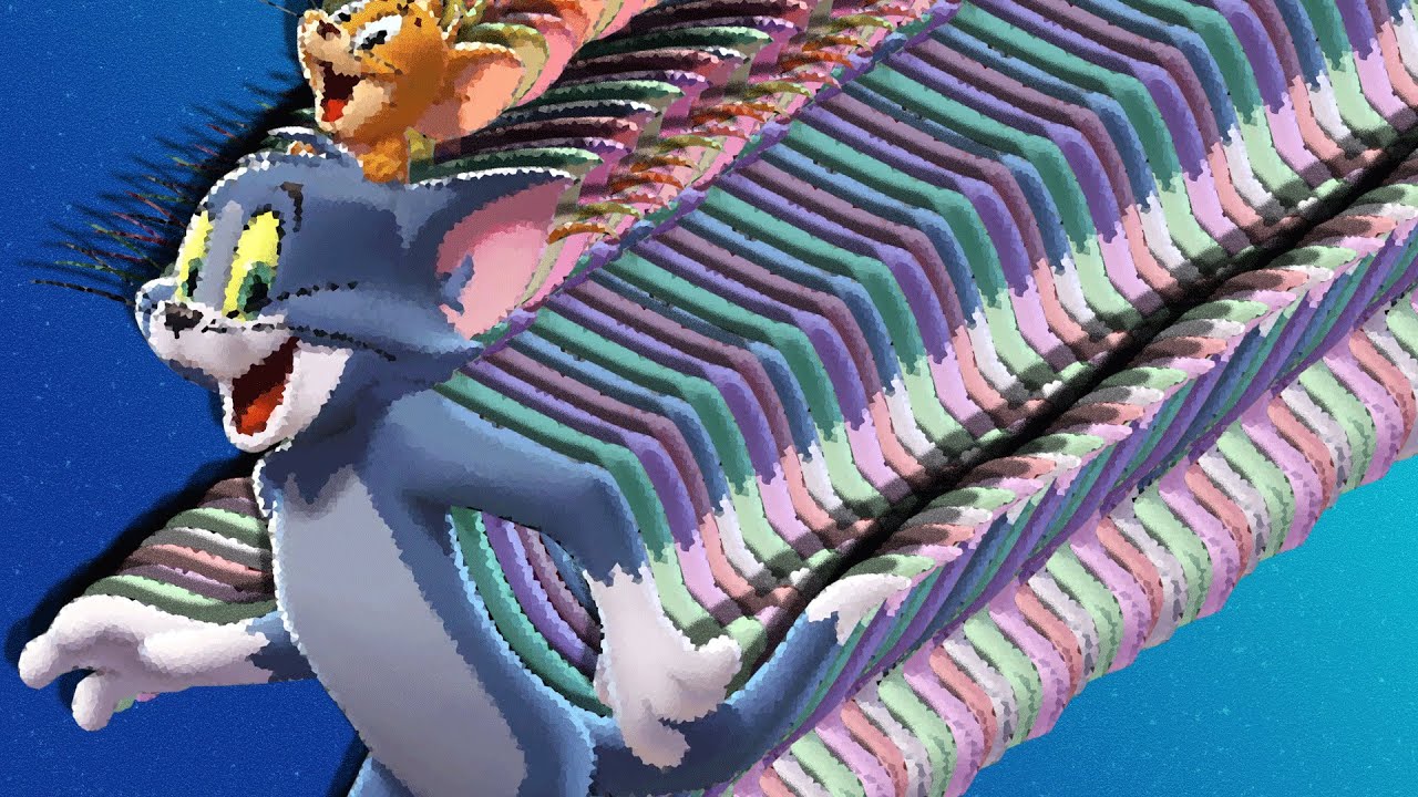 What over 200 HOURS looks like on TOM & JERRY... (MVS) - YouTube