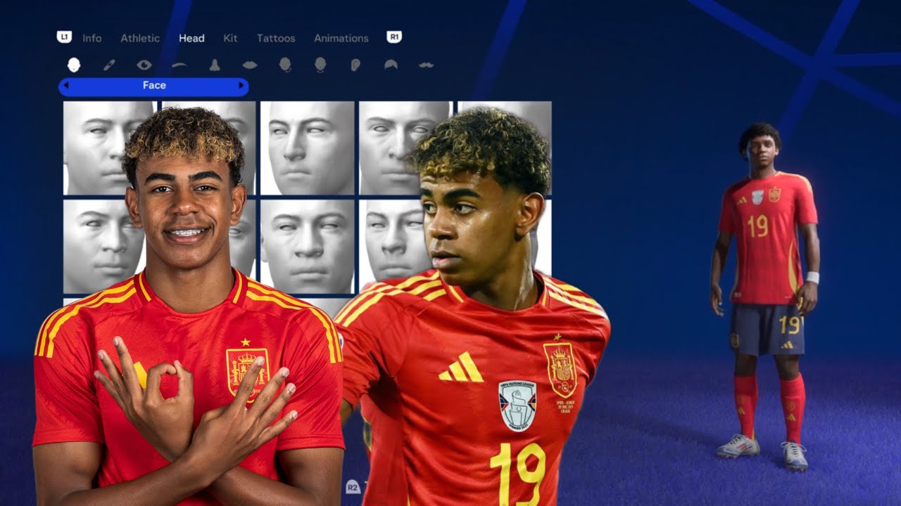 FC 24 | How To Create Lamine Yamal 🇪🇸 - YouTube