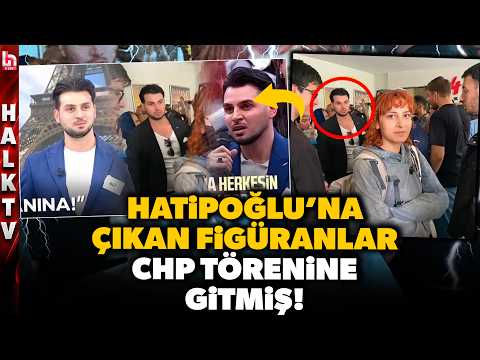 'PARALI FİGÜRAN' SKANDALINDA YENİ AYRINTI! Rozet törenindeki genç Hatipoğlu’nun programına da çıkmış