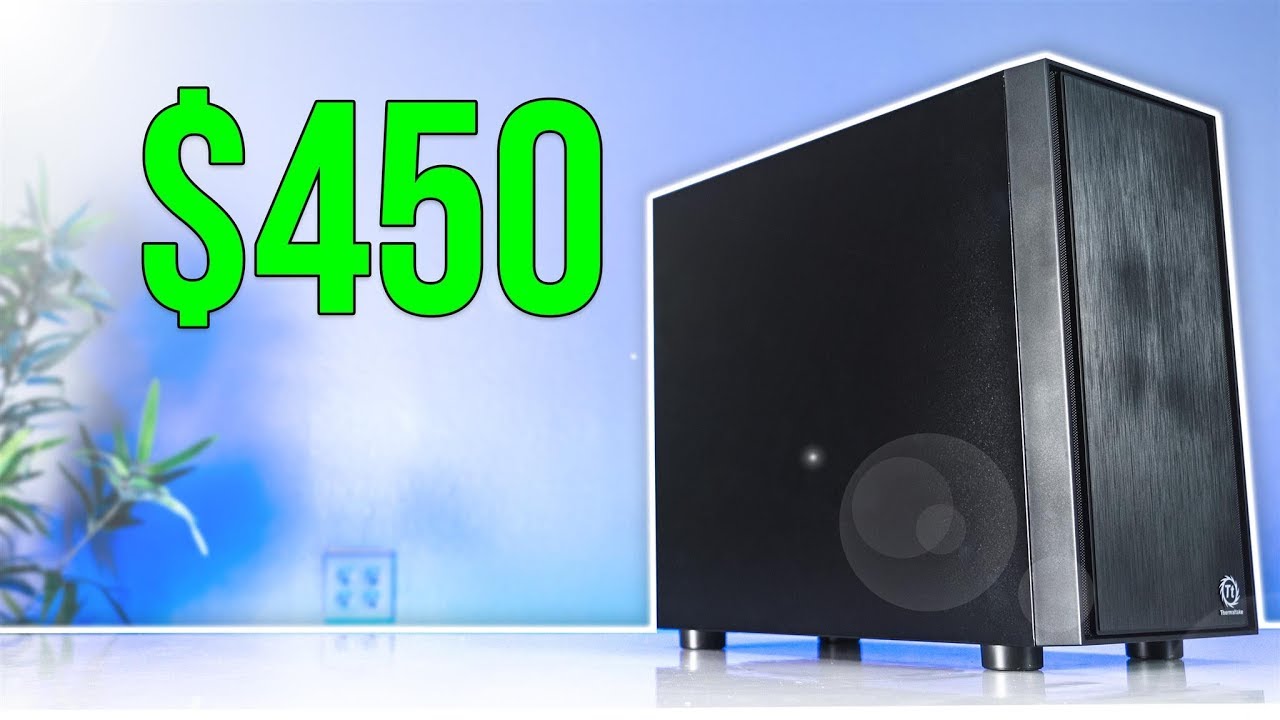 $450 Budget Gaming PC Build - Actual Gameplay - YouTube