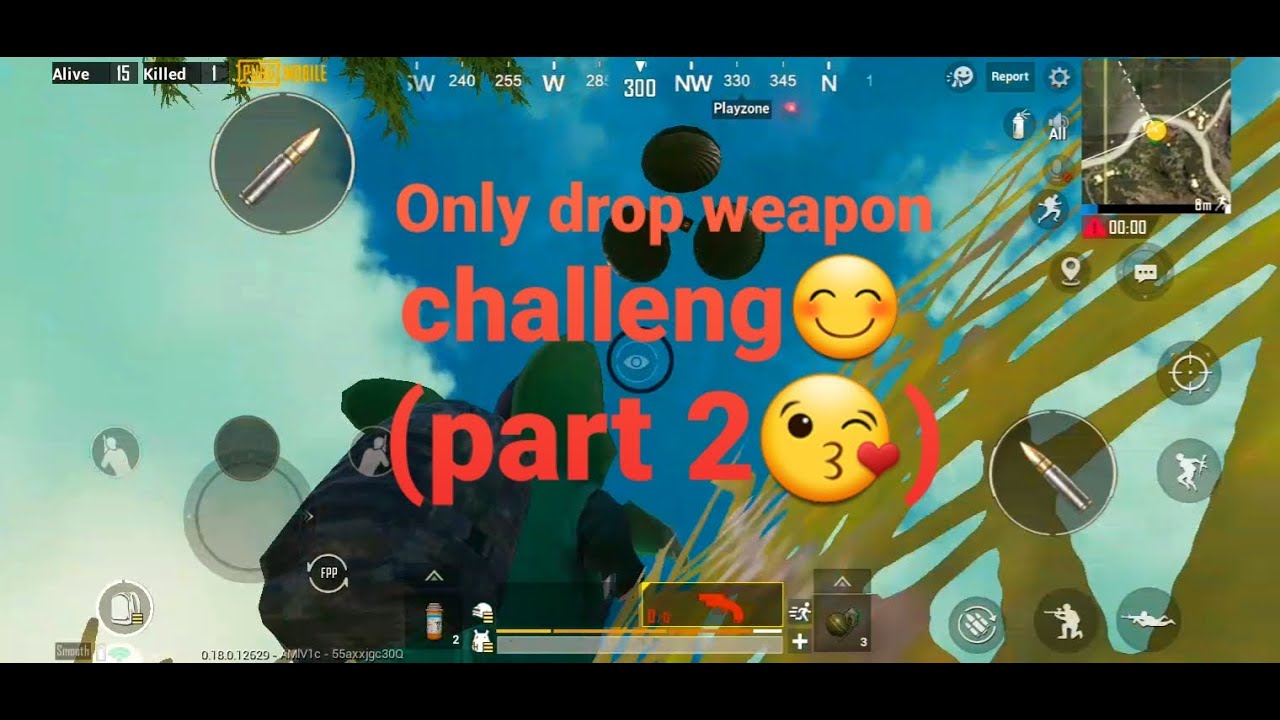 Only drop weapon challenge (part 2) - YouTube