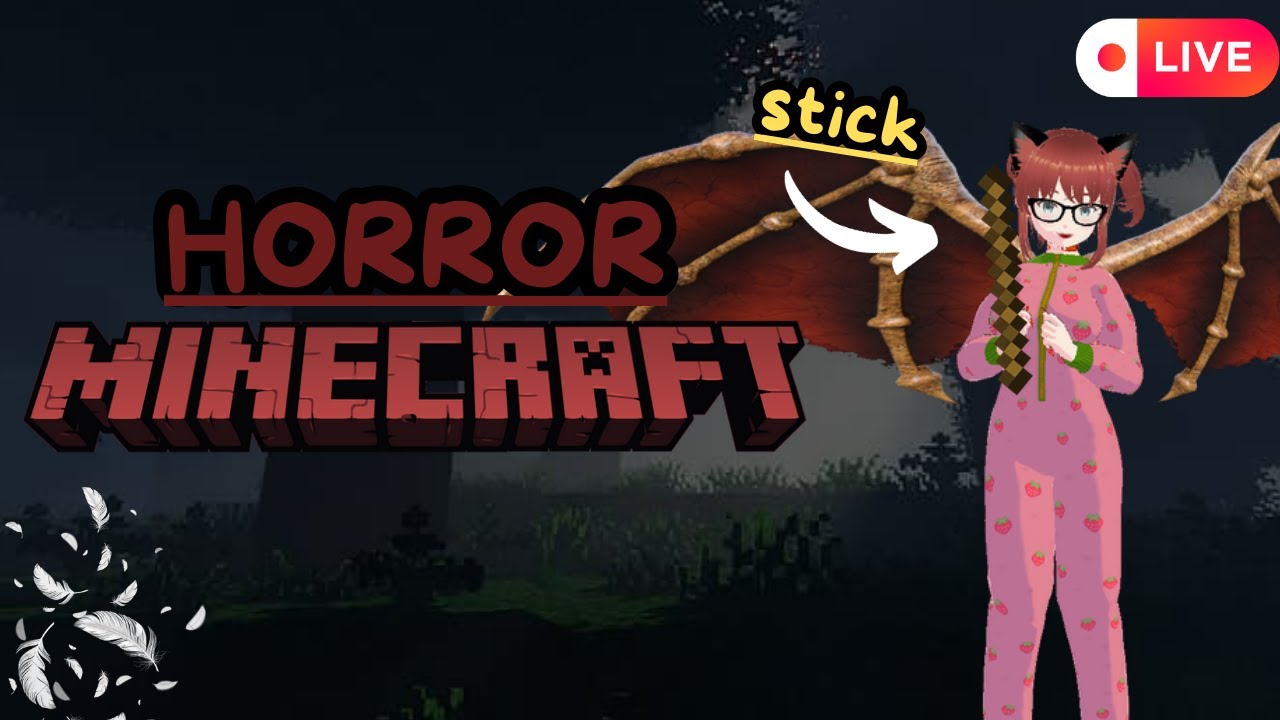 [EN]Vtuber| ~*HORROR MINECRAFT NIGHT' *~ | !merch !socials !vtuber - YouTube