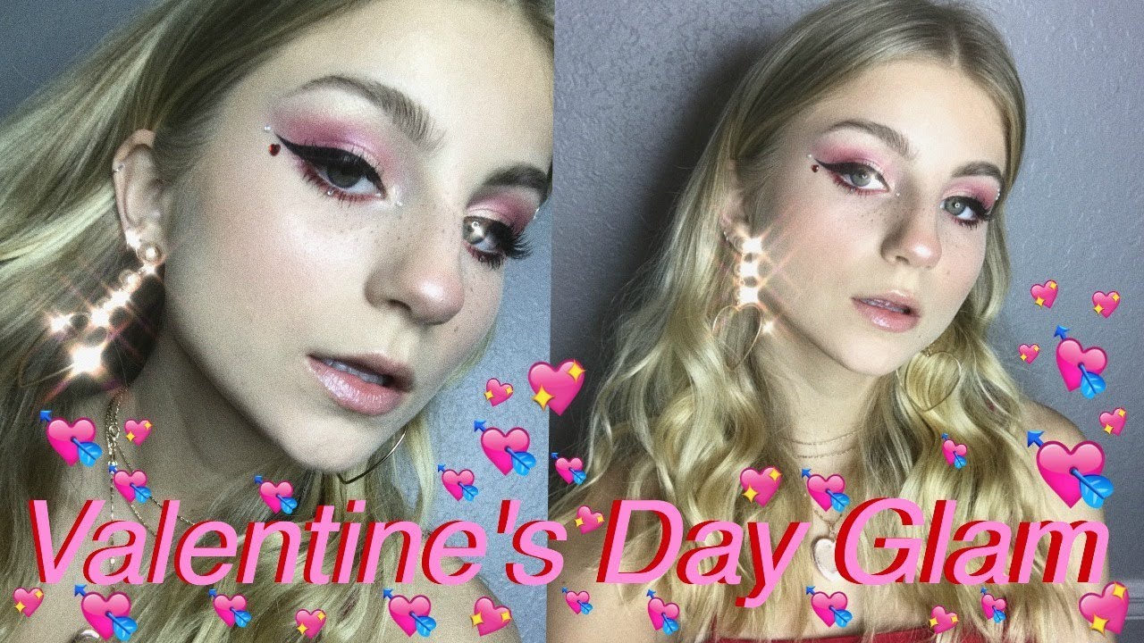💖valentine's day glam💖｜♡kate elizabeth♡ - YouTube