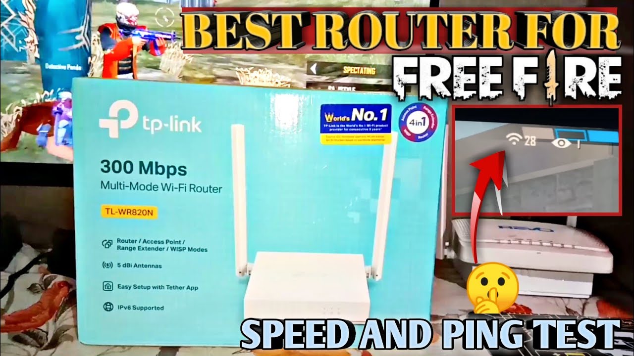 Best Wi-Fi Router For Free Fire in 2021 || how to install router at ...