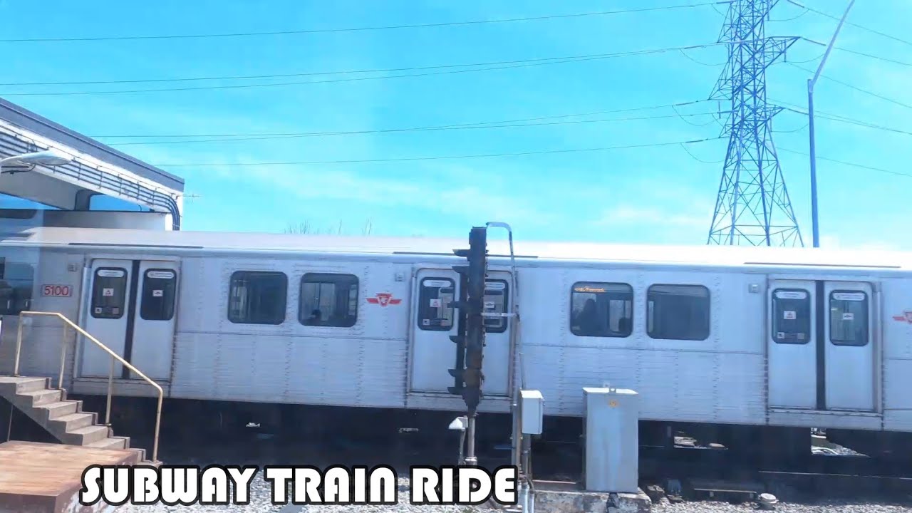 Bloor-Danforth | Line 2 Subway Train Ride From Kennedy To Donlands ...