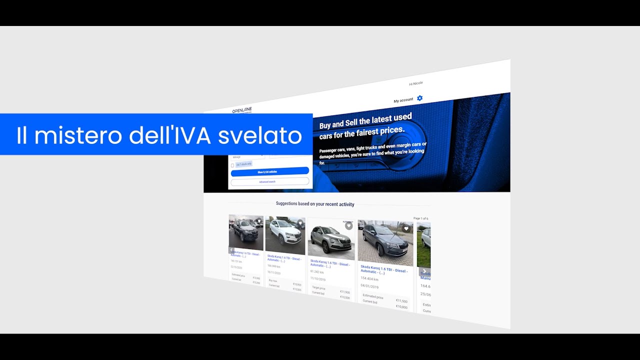 Come acquistare auto con IVA e Margine | Aste auto OPENLANE - YouTube