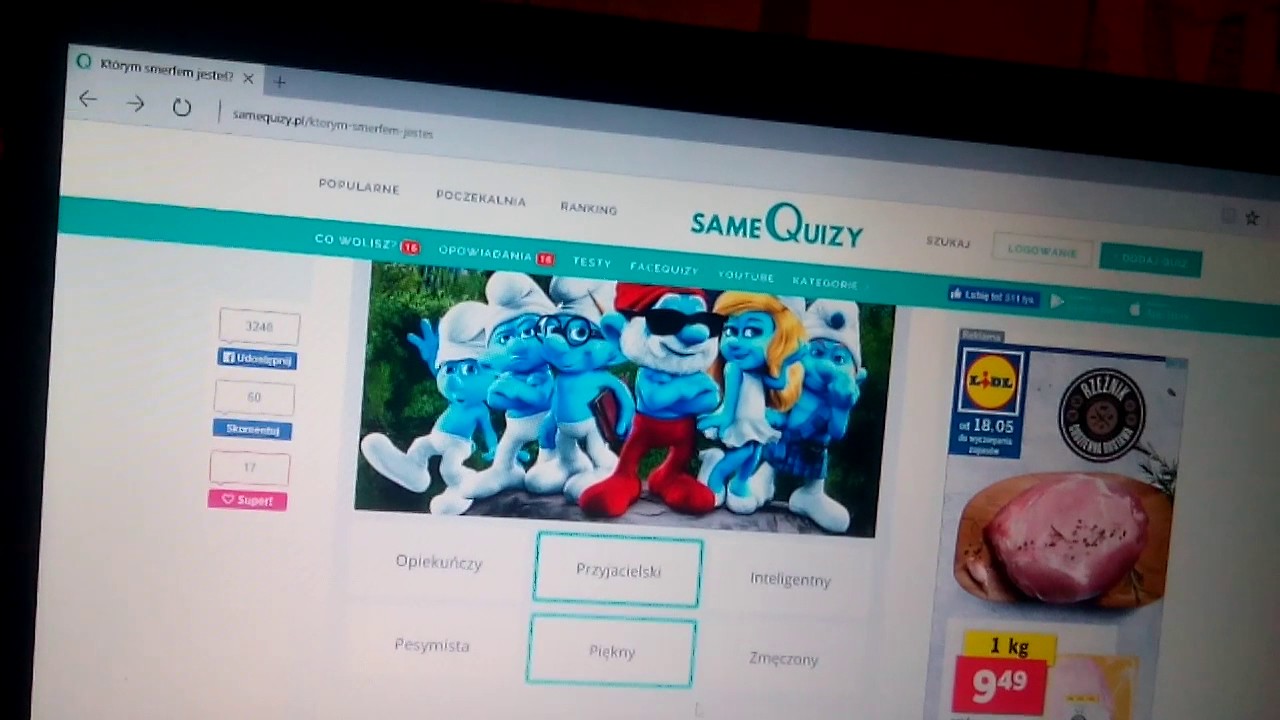 Same Quizy odcinek 1 "Smerfy" - YouTube