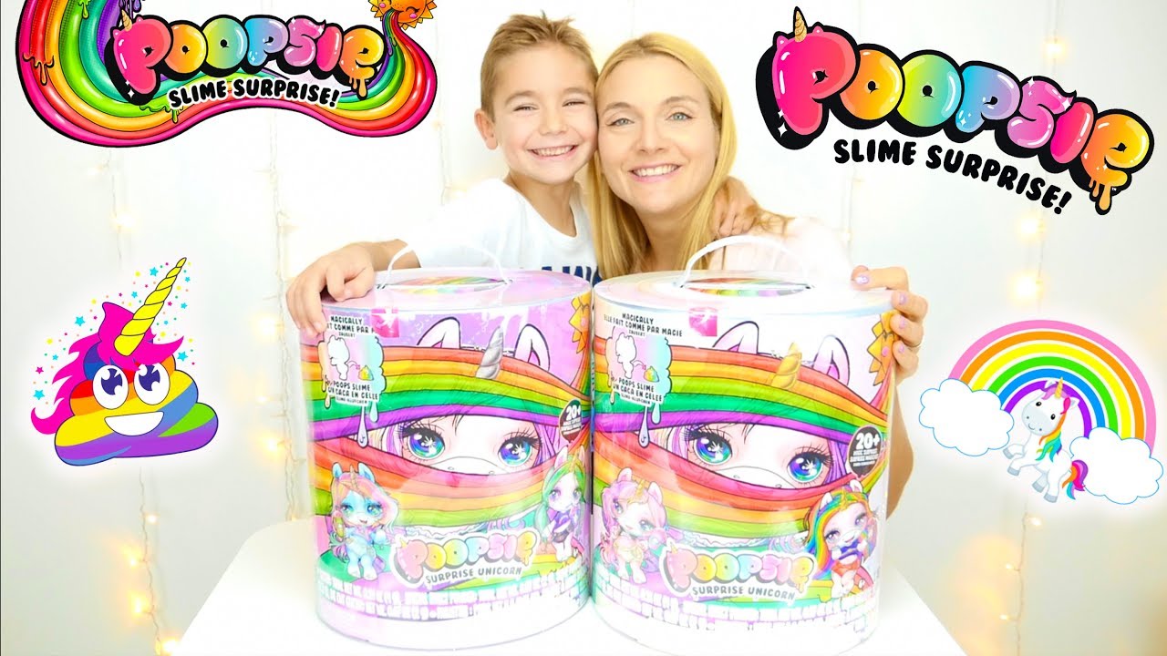 On teste les Poopsie Slime Licorne 🦄 Ft. Swan The Voice | Sophie ...