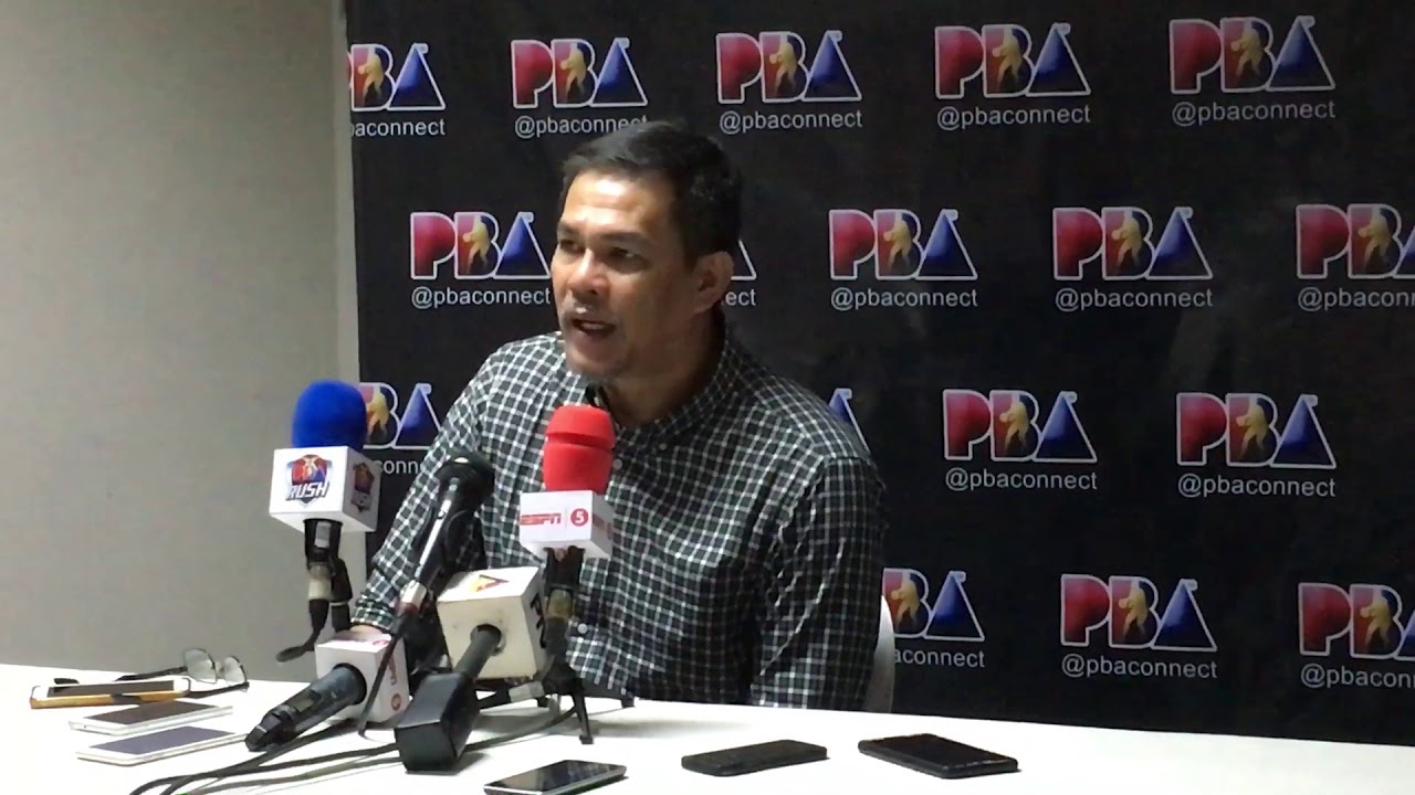 Post-Game Interview with Coach Bong Ravena - YouTube