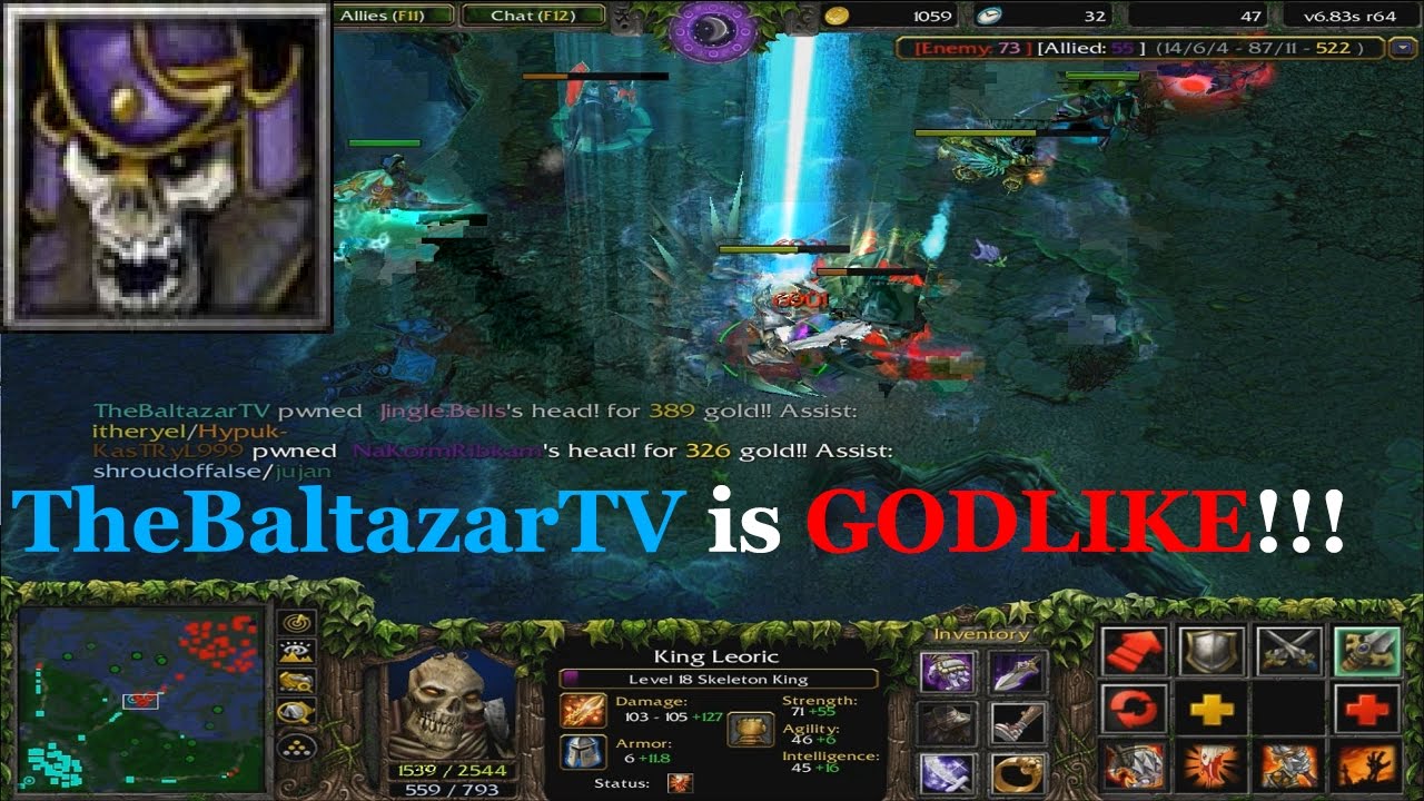 Skeleton King - TheBaltazarTV is GODLIKE - YouTube