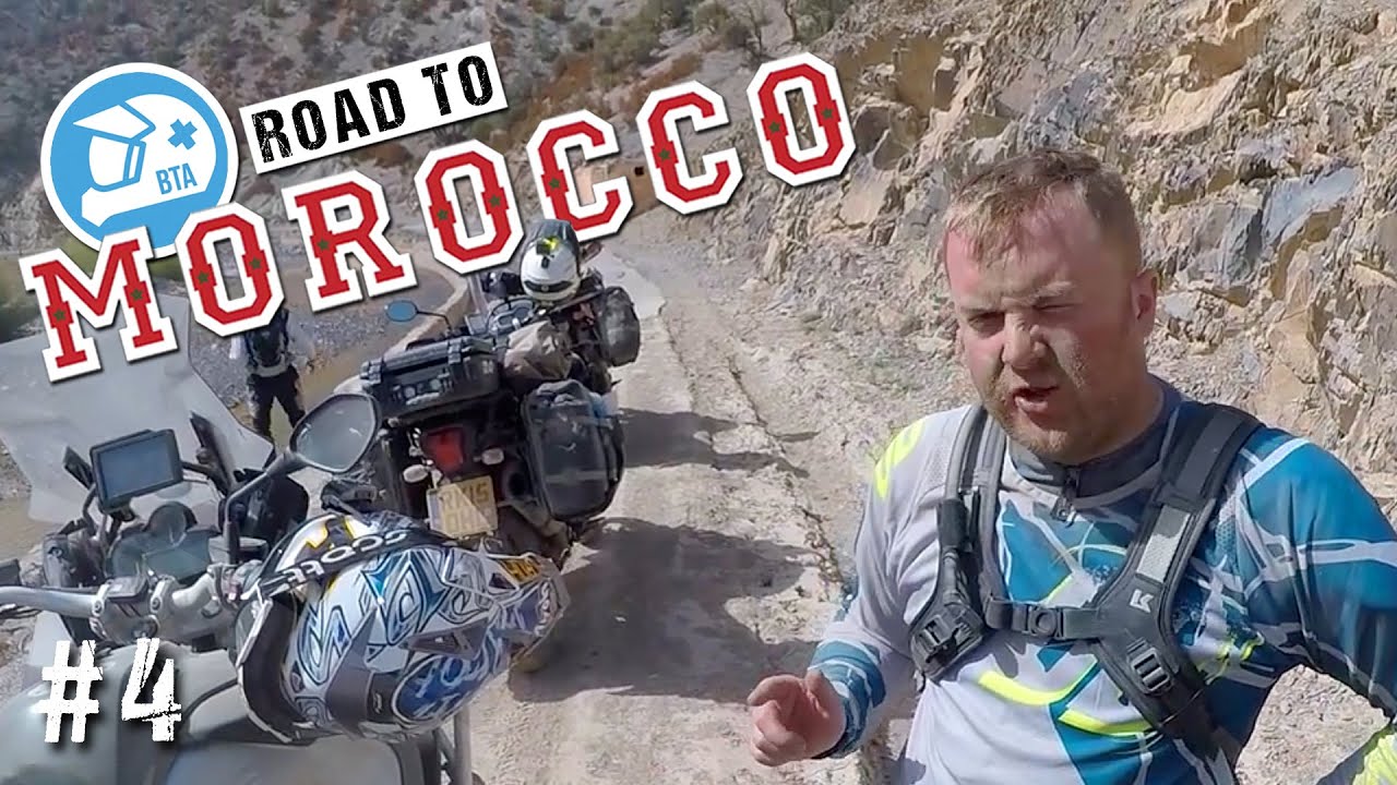 Road to Morocco Ep4: Motorcycle Off-Road Adventure (Bodge Tape ...