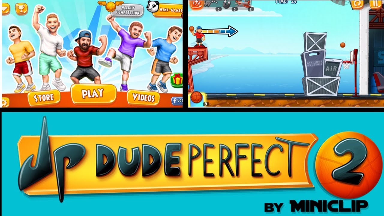 Dude Perfect 2 levels 1-9 iOS gameplay **(Must Watch)** - YouTube