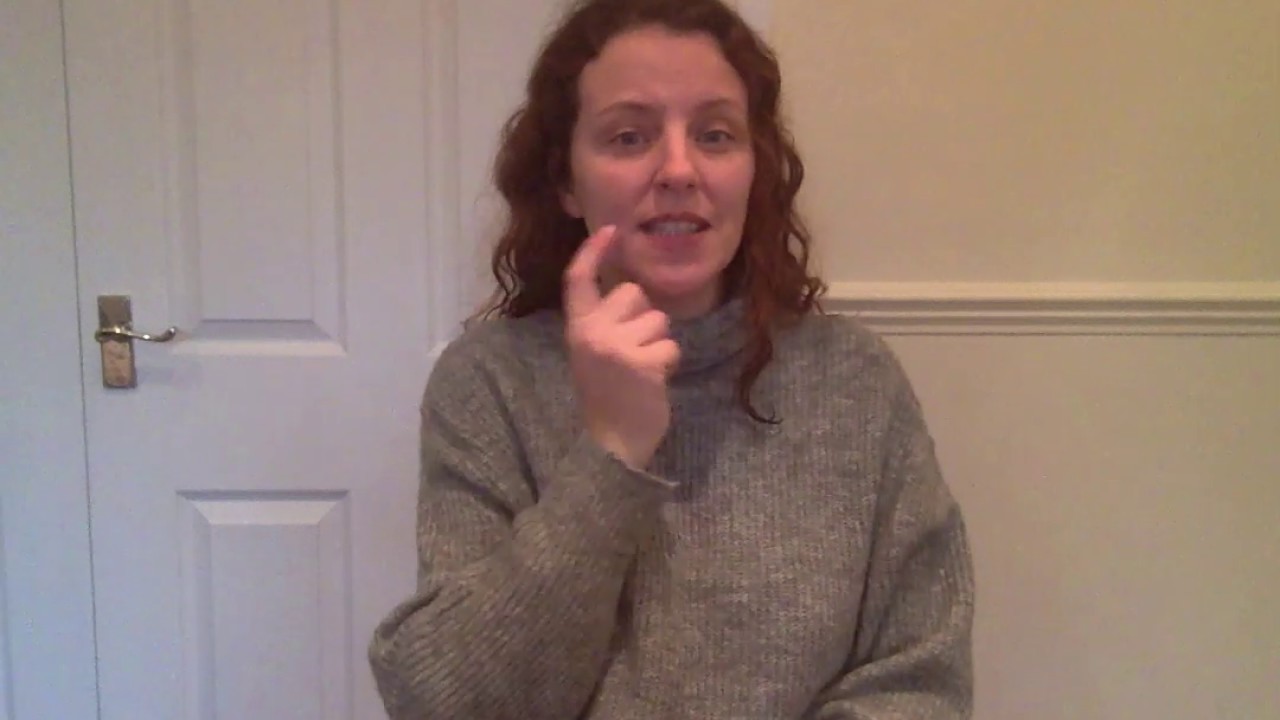 Learn 3 BSL signs everyday-Gentle, Habit, Mainstream [subtitles ...