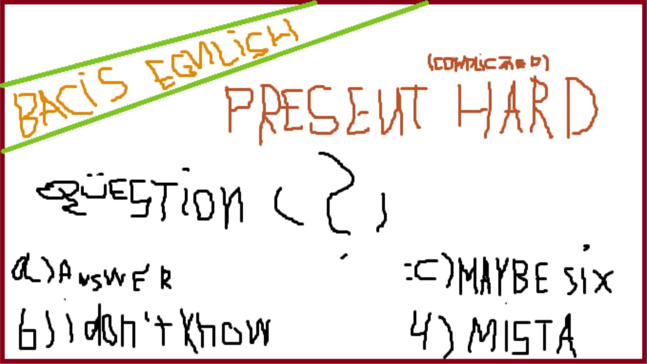 Check Your Present Simple in English! | English Grammar Test - YouTube
