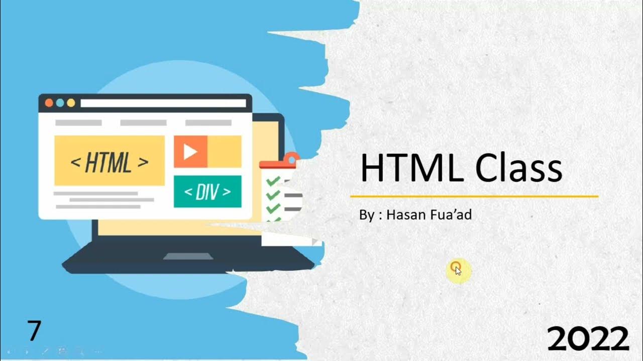 Learn Html in 2022 ||Arabic || html class (7) - YouTube