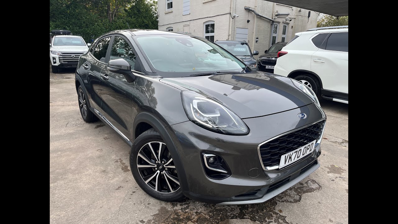 FORD PUMA 1.0 ECOBOOST 125PS TITANIUM 5 DOOR MANUAL IN MAGNETIC GREY ...