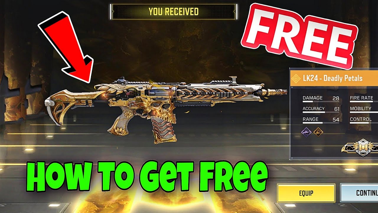 how to get *FREE* legendary skin's in codm 2025 | how to redeem free ...