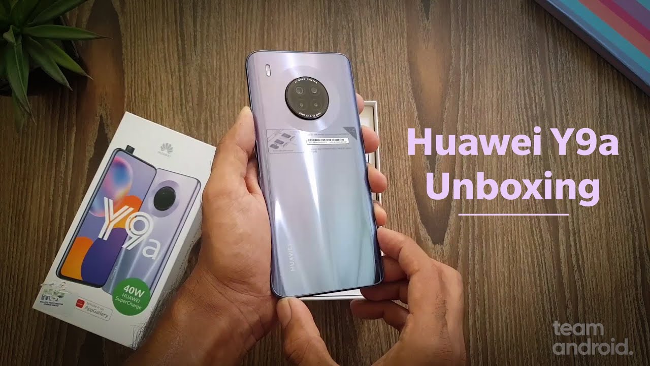 Huawei Y9a Unboxing | Y-Series with Flagship Features - YouTube