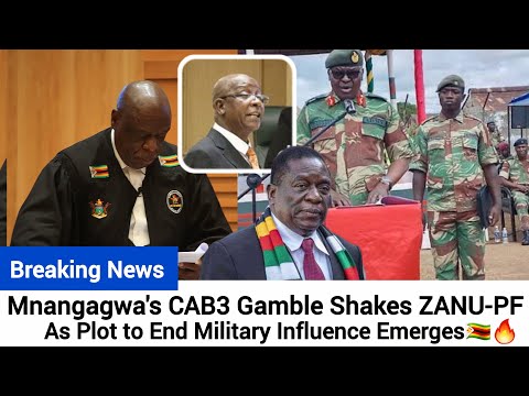 Mnangagwa's CAB3 Gamble Shakes ZANU-PF as Plot to End Military Influence Emerges