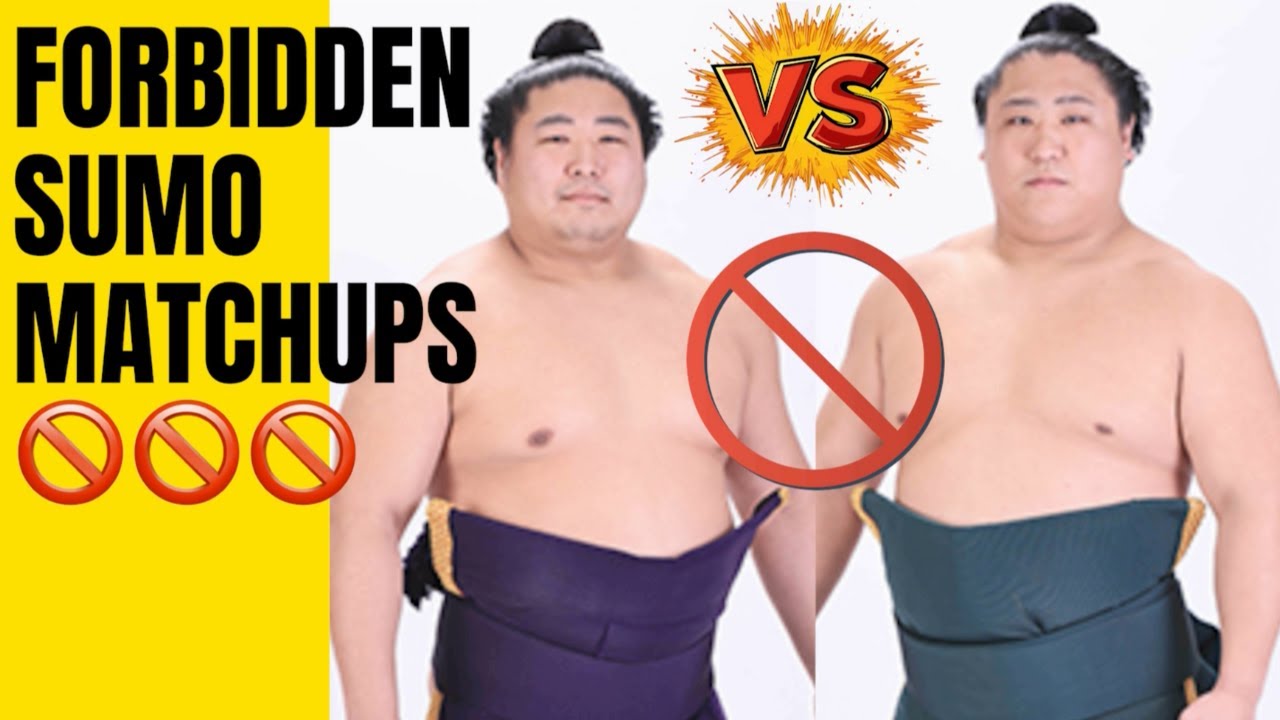 The Matchups That Can’t Happen in Sumo🚫🚫🚫 - YouTube