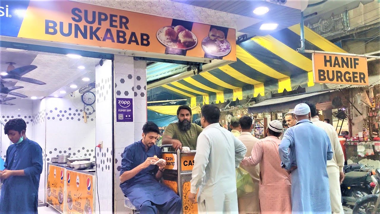 Famous Super Bunkabab @ Super Biryani and Bun Kabab House SBBH, Outram ...