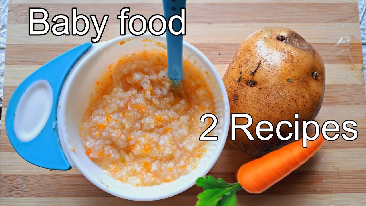 Baby Rice Food Recipe | 2 Rice Varities For Babies | Baby food - YouTube
