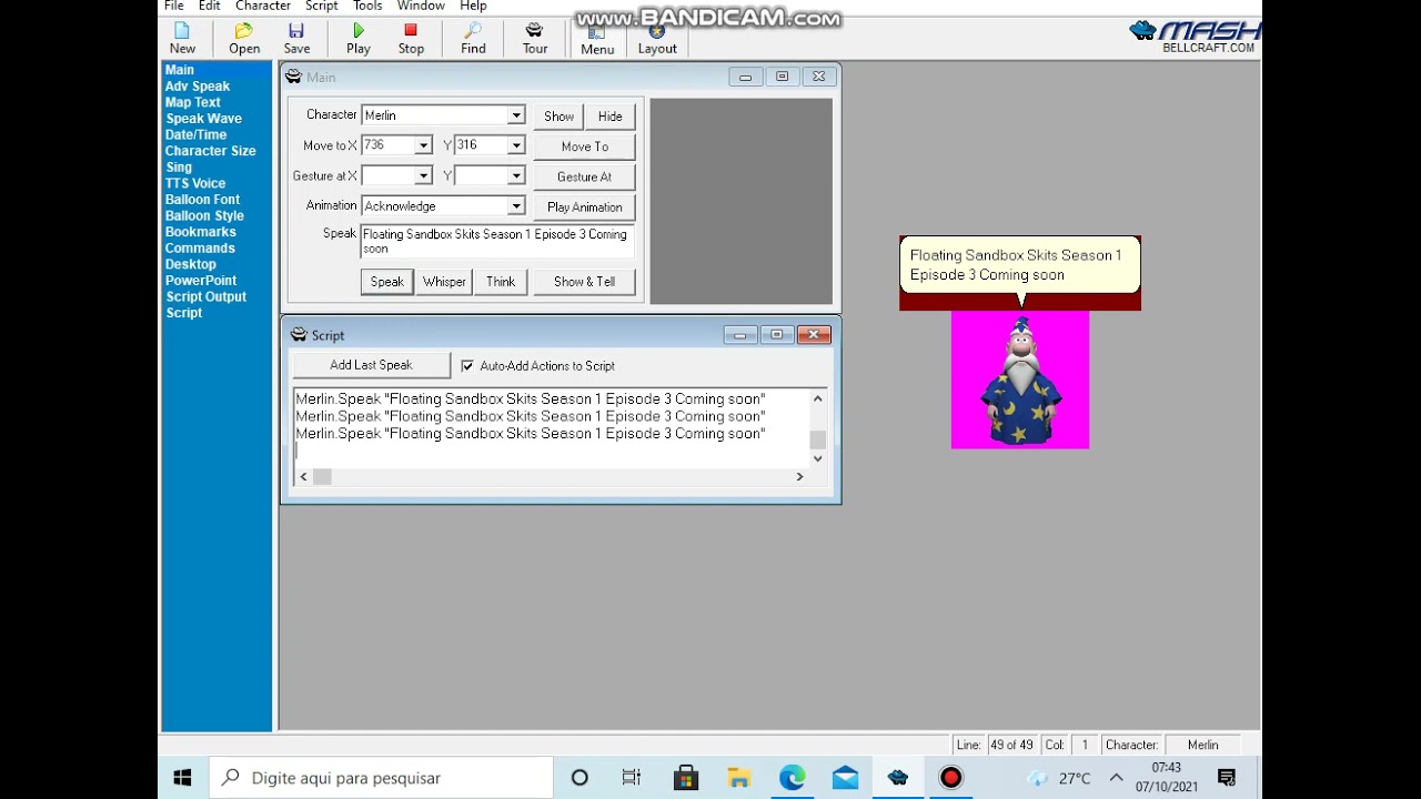 Merlin Talk About Floating Sandbox Skits Season 1 Episode 3 - YouTube
