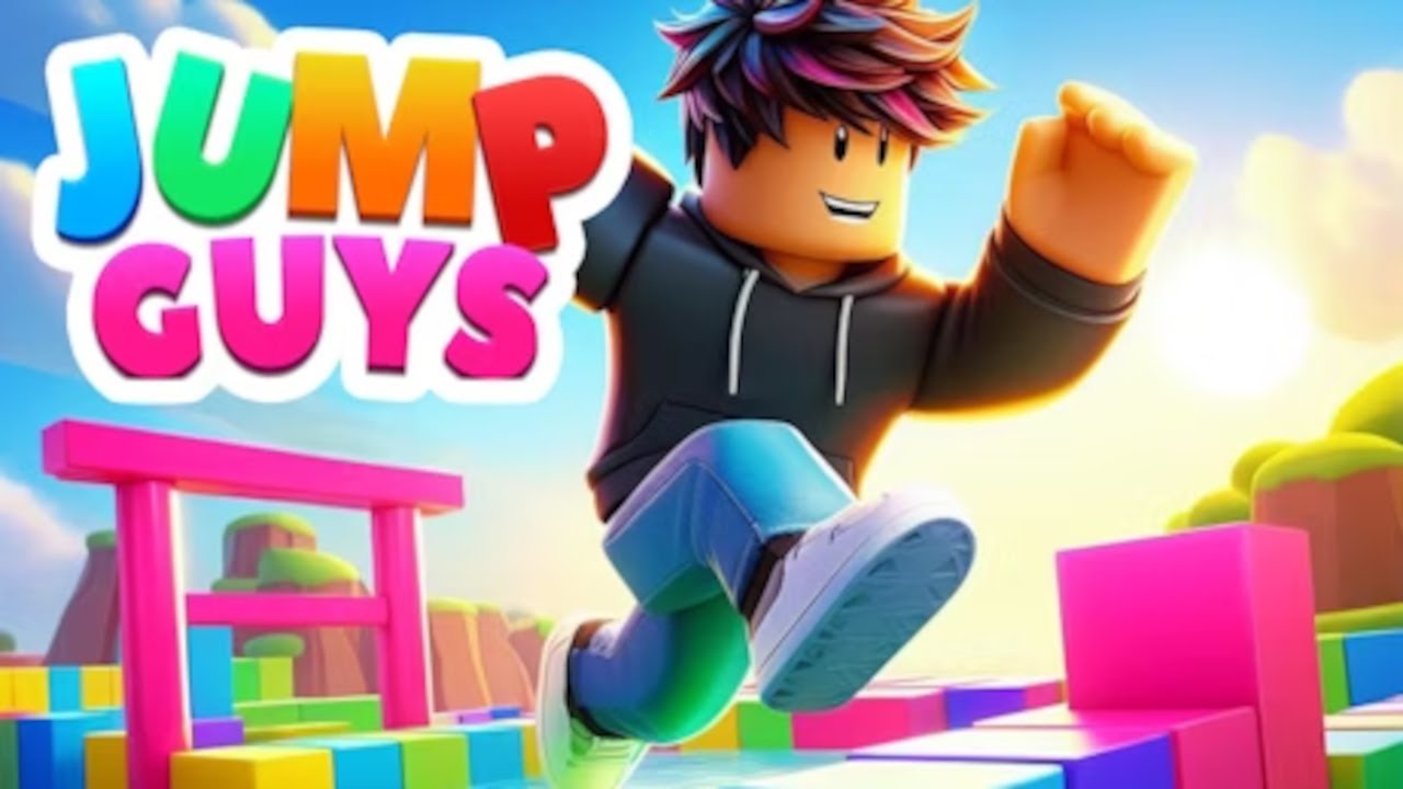 Jump Guys Gameplay - YouTube