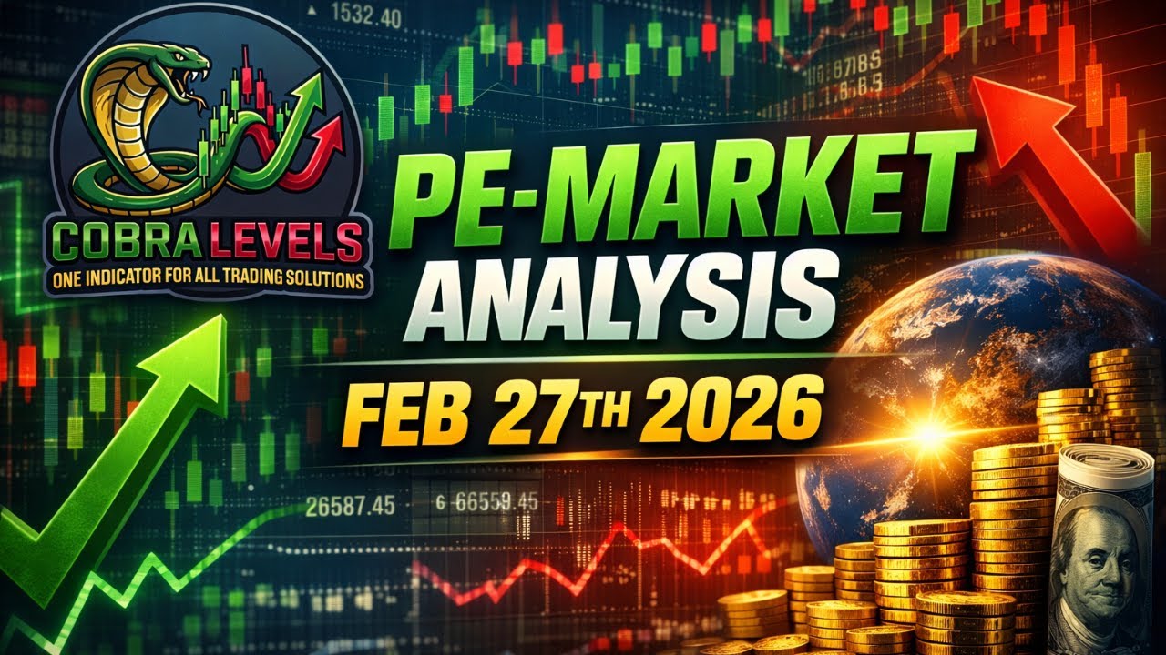 Watch LIVE: PRE-Market Analysis with Cobra Levels|| V. V. Kiran Kumar ...