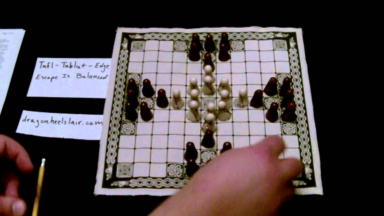 Tafl - Tawlbwrdd - Rules and Strategies (Part 1 of 2) - YouTube
