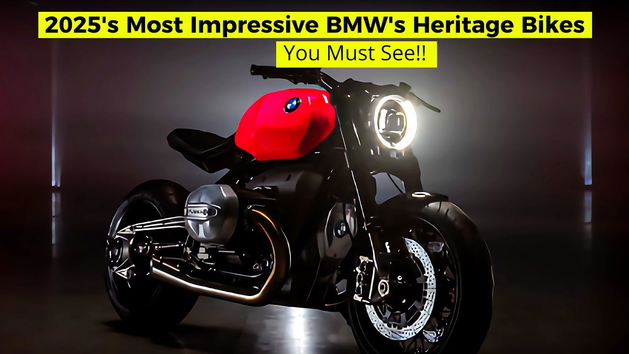 2025's Most Impressive BMW Heritage Bikes - YouTube
