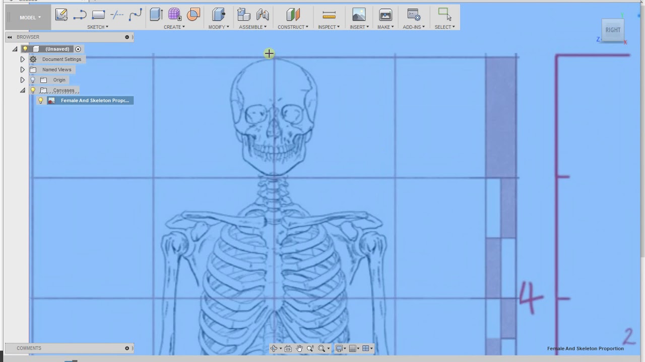 Using Fusion 360 to determine proportions and sizes (miniature ...