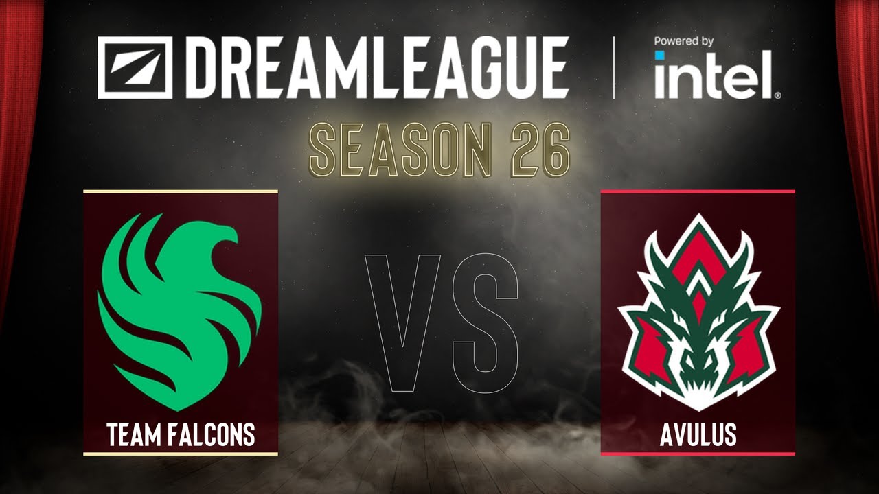 Dota2 - Team Falcons vs AVULUS - DreamLeague Season 26 - Group B - YouTube